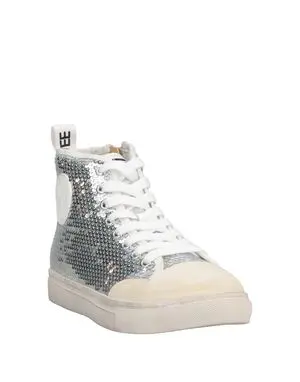 EMANUÉLLE VEE High-top Sneakers - Silver