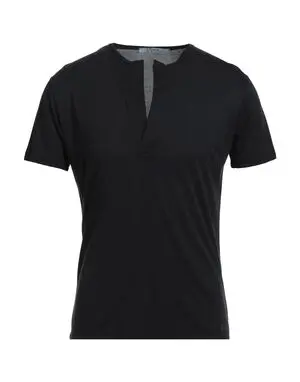 TAKESHY KUROSAWA T-shirt Deep Teal Size Modal, Polyester - Black