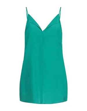 ALYSI Satin Camisole - Emerald Green