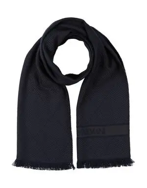 Emporio Armani Scarf Wool - Dark Blue