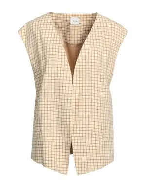 ALYSI Tailored Vest - Beige