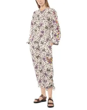 Isabel Marant Floral-Print Woven Jumpsuit Pink