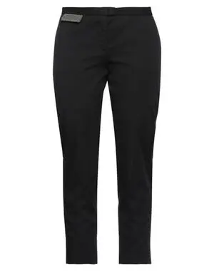 Fabiana Filippi Tapered Cropped Pants Black