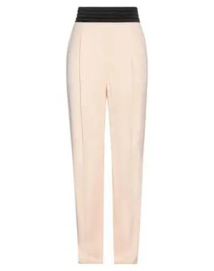 ANNA MOLINARI High Waisted Tapered Leg Pants - Blush