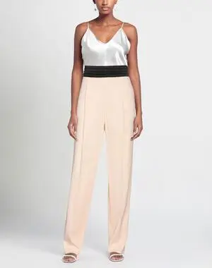 ANNA MOLINARI High Waisted Tapered Leg Pants - Blush