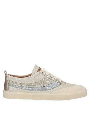 Bally Sneakers In Soft Leather - Platinum