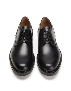 LEONARDO PRINCIPI Lace-up Calfskin Shoes