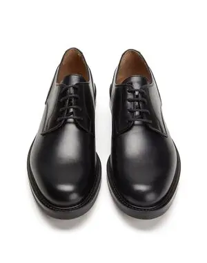 LEONARDO PRINCIPI Lace-up Calfskin Shoes