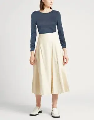 Majestic Filatures Long Sleeve Crewneck Top In Cotton And Cashmere Blend