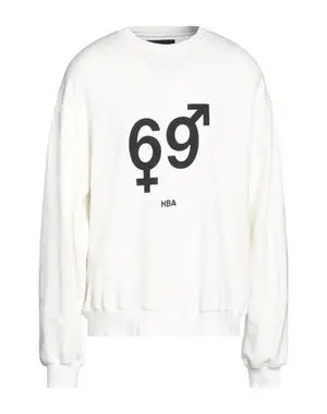 HOOD BY AIR Cotton Sweatshirt White