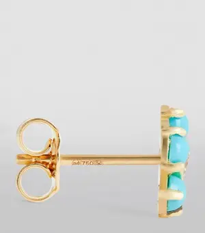 JENNIFER MEYER Flower Stud Earrings