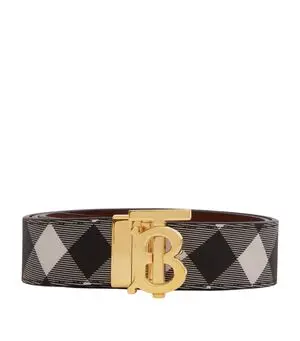 Burberry Reversible Tb Monogram Belt