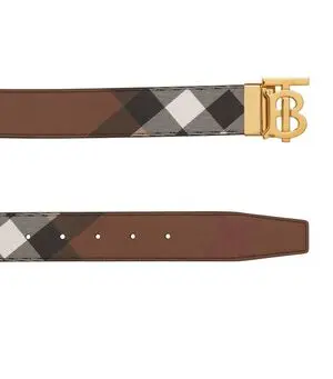 Burberry Reversible Tb Monogram Belt