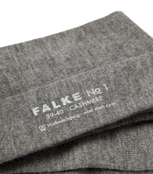 Falke Cashmere-rich No. 1 Knee-high Socks - Grey