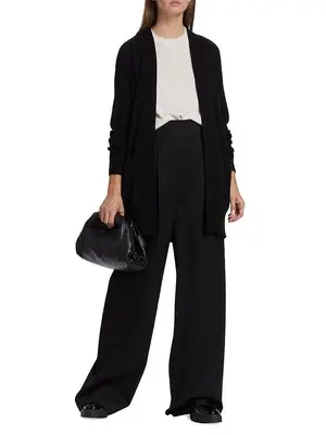 Vince Shawl Collar Cardigan - Black