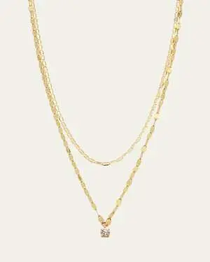 Lana Jewelry 14k Yellow Necklace With Diamond - Gold