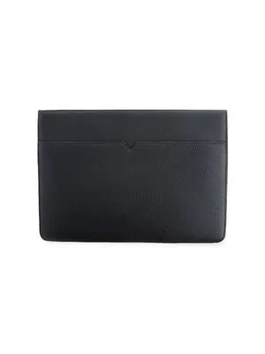 ROYCE NEW YORK Leather Laptop Sleeve/13" One-color