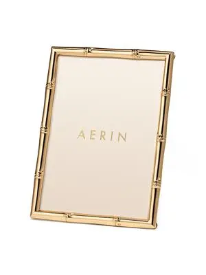 Aerin Ava Bamboo-effect Brass Frame - One-color