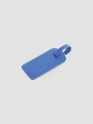 ROYCE NEW YORK Signature Luggage Tag - Cobalt