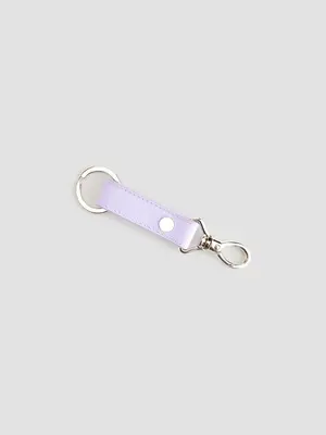 ROYCE NEW YORK Signature Key Fob Lavender