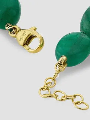 Jia Jia Arizona 14k Yellow Gold & Emerald Quartz Beaded Bracelet