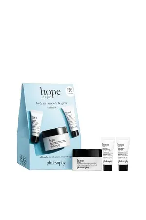 PHILOSOPHY Hope In A Jar Hydrate, Smooth &amp Glow Mini Trio - Natural