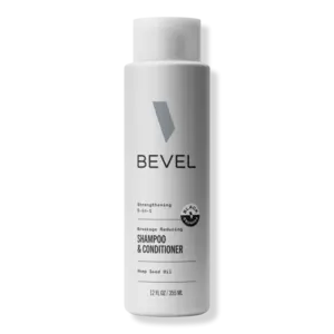 BEVEL 2-in-1 Strengthening Shampoo & Conditioner With Hemp Seed Oil - One-color
