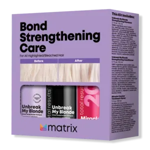MATRIX Unbreak My Blonde Mini Kit For Damaged Blonde Hair