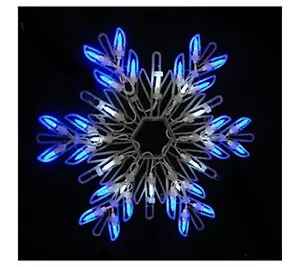 NORTHLIGHT 16' Led Snowflake Window Silhouette