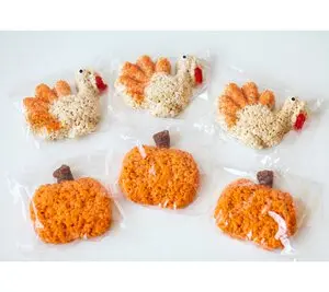 CREATIVE CRISPIES CO. Creative Crispies 6-piece Assorted Thanksgiving Treats