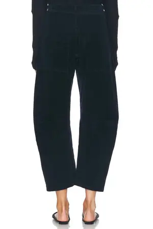 NILI LOTAN Shon Barrel Pant - Midnight