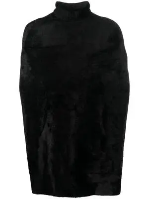 SAPIO Roll-neck Draped Jumper