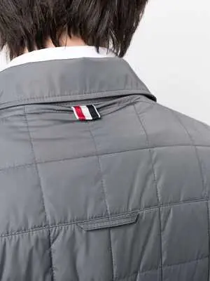 Thom Browne 4-bar Stripe Padded Shirt Jacket