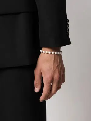 Emanuele Bicocchi Pearl Slim-chain Bracelet