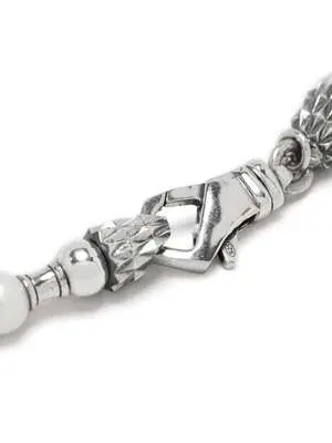 Emanuele Bicocchi Pearl Slim-chain Bracelet