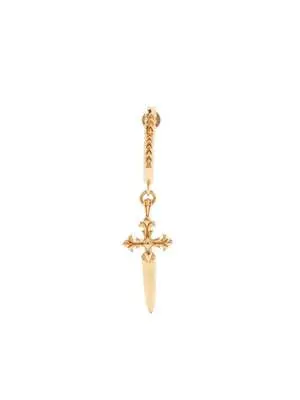 Emanuele Bicocchi Dagger Cross Earring - Gold