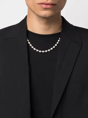 Emanuele Bicocchi Bead-embellished Pearl Necklace