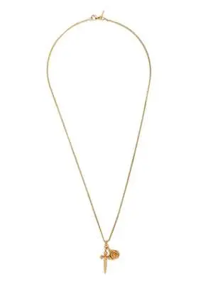 Emanuele Bicocchi Cross Pendant Necklace