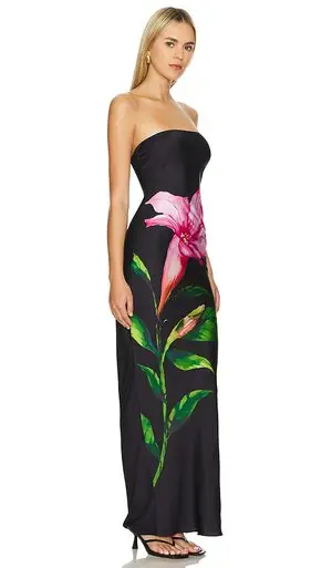 Rococo Sand Maxi Dress - Black