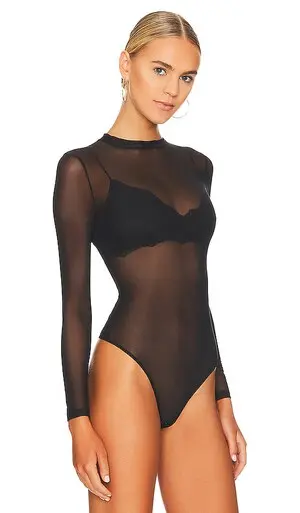 UNDRESS CODE Stay Simple Mesh Bodysuit