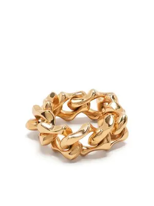 Emanuele Bicocchi Chain-link Ring - Gold