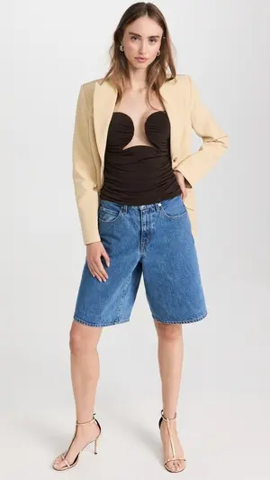 Pixie Market Dominique Wire Bustier Top