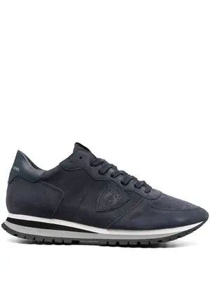 Philippe Model Trpx Suede Low-top Sneakers - Blue