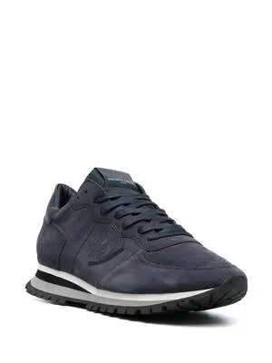 Philippe Model Trpx Suede Low-top Sneakers - Blue