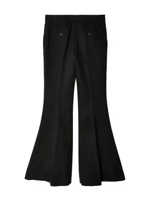 Prada Flared Wool Trousers