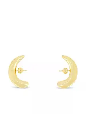 PANCONESI Half Moon Hoop Earrings