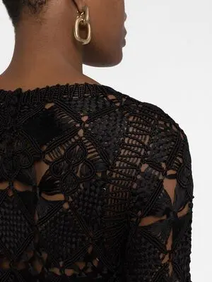 Zimmermann Kaleidoscope Macramé Dress