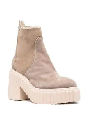 Agl Platform-sole Ankle Boots