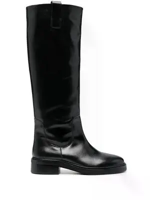 AeydĒ Taito Block Heel Boots - Black