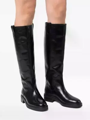 AeydĒ Taito Block Heel Boots - Black